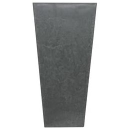 Artstone Vase Ella 35 x 35 x 70 cm schwarz