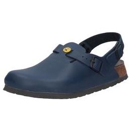 Birkenstock Tokio Gr. 42 ESD Pantolette blau schmal