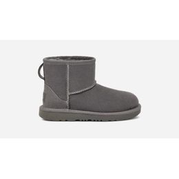 UGG Australia UGG® Classic Mini II Boot für Kinder in Grey, Größe 31, Veloursleder