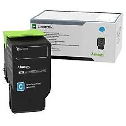 Lexmark Original Tonerkartusche 78C2XCE Cyan