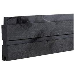 Plus Plank Profilbrett schwarz 2,5 x 14 x 177 cm