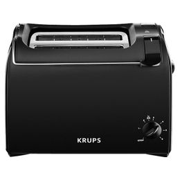 Krups KH 1518 ProAroma Toaster Schwarz (700 Watt, Schlitze: 2)