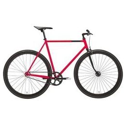 Creme Cycles Vinyl Uno Singlespeed/Fixed Gear - Urban/Fitness Bike | neon red - 51 cm
