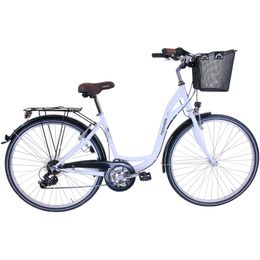 Cityrad FASHION LINE Fahrräder Gr. 46 cm, 28 Zoll (71,12 cm), weiß Bestseller Fahrräder