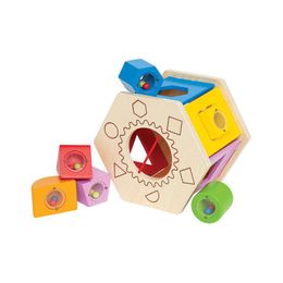 HAPE - Sortierbox SHAKE & MATCH aus Holz in bunt