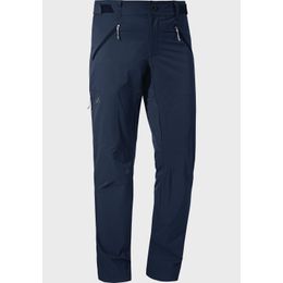 Schöffel Outdoorhose SCHÖFFEL "CIRC Pants Looop M" Gr. 48, Normalgrößen, blau (8180, blau) Herren Hosen Outdoorhosen