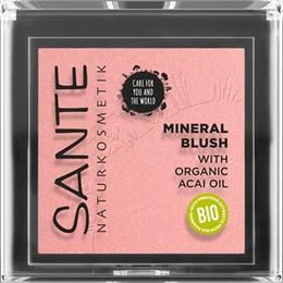 Sante Naturkosmetik Teint Rouge & Bronzer Mineral Blush Nr. 02 Coral Bronze