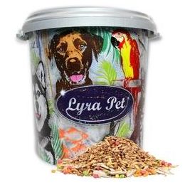 10 kg LYRA PET® Streufutter in 30 L Tonne