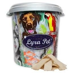 5 kg LYRA PET® Kauchips aus Büffelhaut in 30 L Tonne