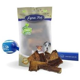 5 kg LYRA PET® Dörrfleisch Chips 4 - 10 cm + Ballschleuder