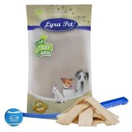 5 kg LYRA PET® Kauchips aus Büffelhaut + Ballschleuder