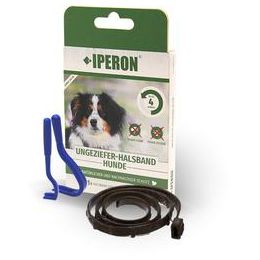 LYRA PET 2 Stk. IPERON® Flohhalsband Hund klein 60 cm + Zeckenhaken