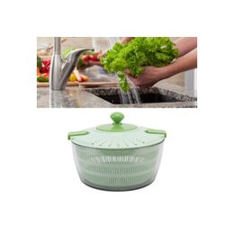 FUROKOY Salatschleuder 4L Gemüseabtropfschale aus PP Material