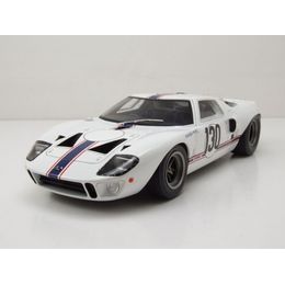 Solido Modellauto Ford GT 40 MK1 #130 Targa Florio 1967 weiß Greder Giorgi Modellauto