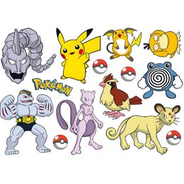 Festivalartikel Kindertattoo Pokemon Kindertattoos Abwaschbar Party Geburtstag Wasserfest Tattoo