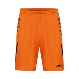 Jako Sporthose, orange|schwarz