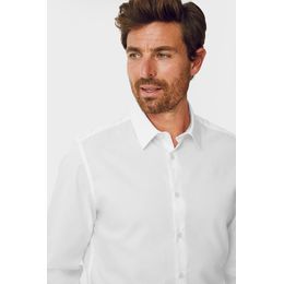 C&A Businesshemd-Slim Fit-extra lange Ärmel-bügelleicht