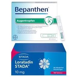 Bepanthen Augen- und Nasensalbe & Loratadin Stada Set