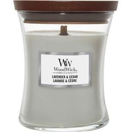 WoodWick Raumdüfte Duftkerzen Lavender + Cedar Mini Jar