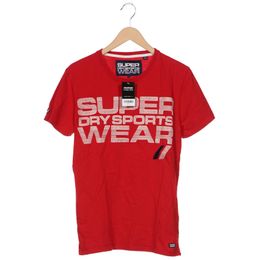 Superdry Herren T-Shirt, rot, Gr. 52
