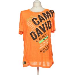 CAMP DAVID Herren T-Shirt, neon, Gr. 52