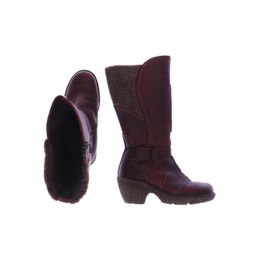 Camel Active Damen Stiefel, bordeaux