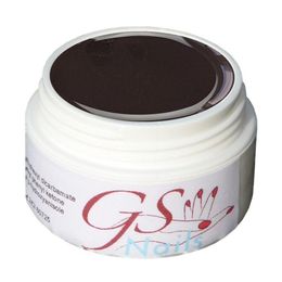 GS-Nails UV-Gel 5ml Dunkel Grau Schwarz #B0