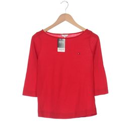 Tommy Hilfiger Damen Langarmshirt, rot, Gr. 4.5