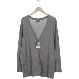 Selection by Ulla Popken Damen Strickjacke, grau