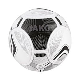 Jako Fußball, grau|schwarz|weiß