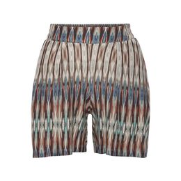 Vivance Shorts Damen Gr&ouml;&szlig;e 48 taubenblau / taupe / rostrot / schwarz