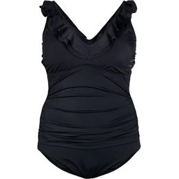 Swim By Zizzi Swimsuit 'Skitrin' female Black size 54