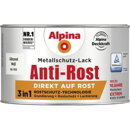 Alpina Metallschutzlack Alpina Metallschutz-Lack Anti-Rost 300 ml weiß