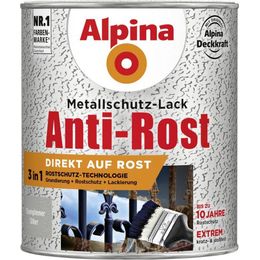 Alpina Metallschutzlack Alpina Metallschutz-Lack Eisenglimmer 750 ml