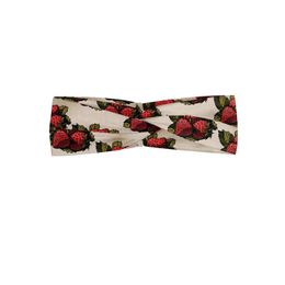 Abakuhaus Stirnband Elastisch und Angenehme alltags accessories Erdbeere Hand gezeichnete Früchte