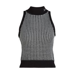 K by KARL LAGERFELD Karl Lagerfeld Knitted Top female Black size XL