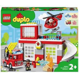 Lego duplo 10970 LEGO® DUPLO® Feuerwehrwache mit Hubschrauber