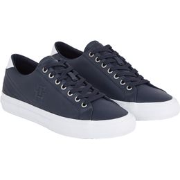 Tommy Hilfiger Sneaker, Leder, für Herren, blau, 46