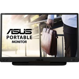 ASUS MB166C Portabler Monitor (40 cm/16 ", 1920 x 1080 px, Full HD, 5 ms Reaktionszeit, 60 Hz, LED), schwarz