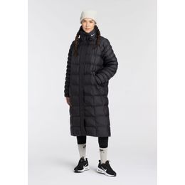 Outdoorjacke Nike Sportswear "W NSW ESSNTL PRIMA PKA" Gr. L (44/46), schwarz-weiß (black, white) Damen Jacken Sportjacken