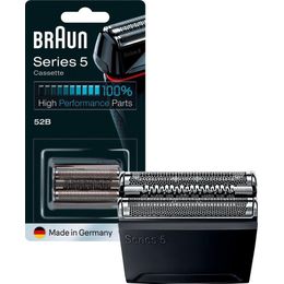 Braun Ersatzscherteil Series 5 52B, kompatibel mit Series 5 Rasierern, schwarz