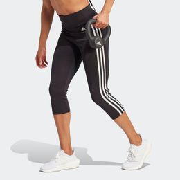 Adidas Designed to Move High-Rise 3-Streifen Sport 3/4-Leggings