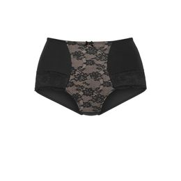 Nuance Nuance High-Waist-Panty Damen Gr&ouml;&szlig;e XXL/XXXL beige / schwarz