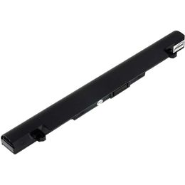 Powery Standardakku für Asus F552E Laptop-Akku 2200 mAh (14.4 V), schwarz