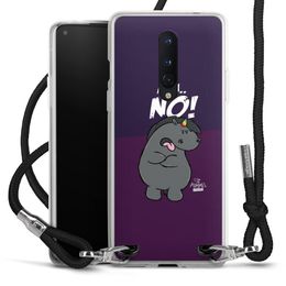 DeinDesign Handyhülle Einhorn Pummel & Friends Pummeleinhorn Ähm Nö Grummel, OnePlus 8 Handykette Hülle mit Band Case zum Umhängen Cover mit Kette