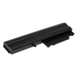 Powery Akku für IBM ThinkPad T43 Serie 5200mAh Laptop-Akku 5200 mAh (10.8 V), schwarz