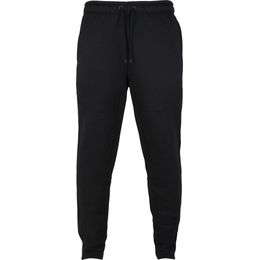 Urban Classics Stoffhose Herren Cut and Sew Sweatpants (1-tlg), schwarz