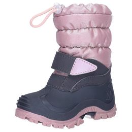 Lurchi Winterstiefel Fjonna Snowboots mit Warmfutter, grau|rosa