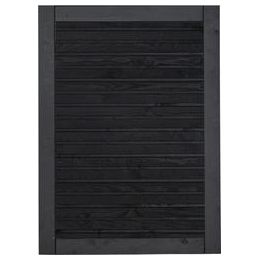 Plus Einzeltor Plank 100 x 125 cm schwarz