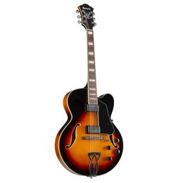 Ibanez Halbakustik-Gitarre, Halb-Akustik Gitarren, Hollow-Body Modelle, Artcore AF75-BS Brown Sunburst - Halbakustik Gitarre